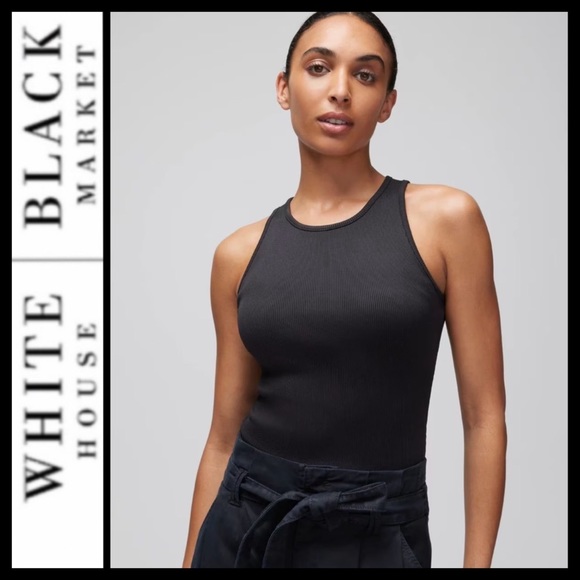 White House Black Market | Tops | Nwt Whbm Forme Rib Tank | Poshmark